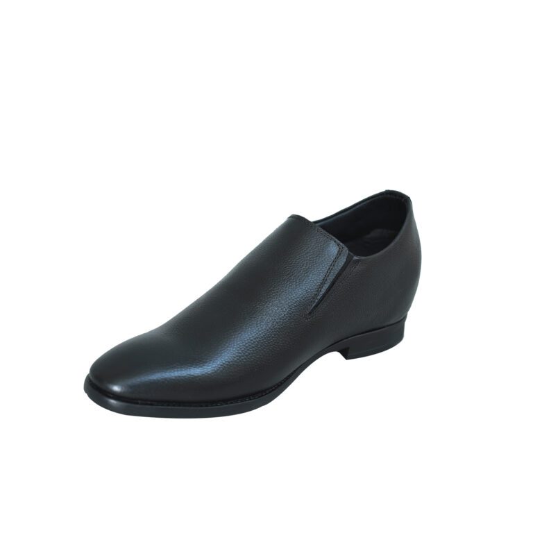 Elevato Height Increasing Leather Slip on Shoes - 3 Inches - Elevato Shoes